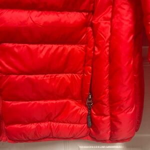 Tumi | Jackets & Coats | Tumi Red Packable Puffer Jacket | Poshmark